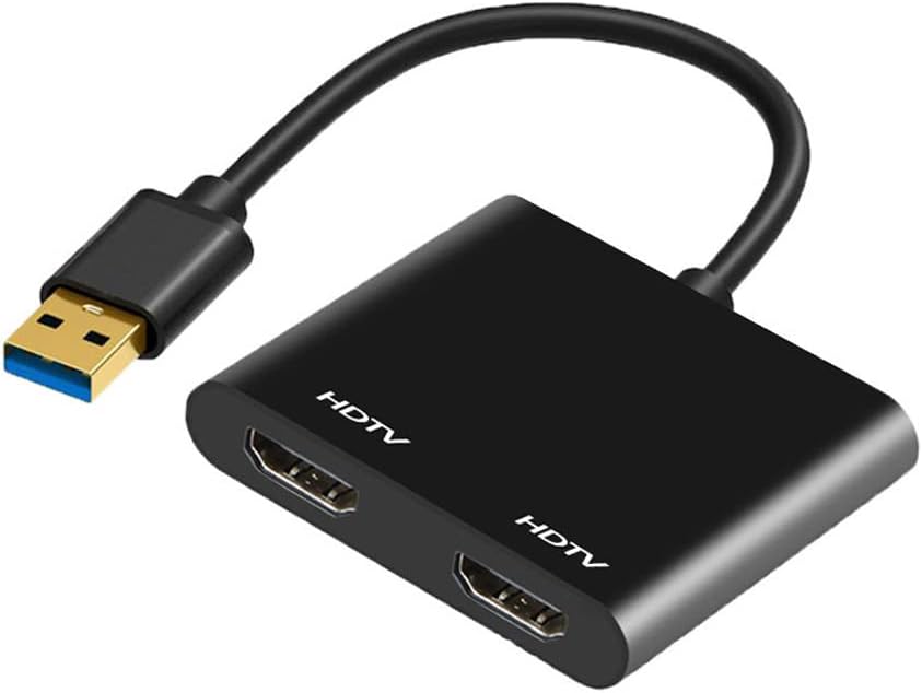 USB 3.0 to Dual HDMI Adapter - Supports Mirror & Nepal | Ubuy