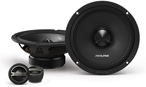 Amazon.com: Alpine DM-65C-G 6.5" Component 2-Way Speaker Set, Pair ...