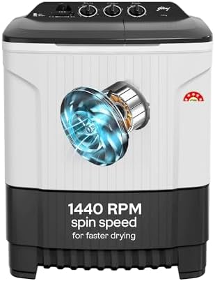 LG 7 Kg 5 Star Semi-Automatic Top Loading Washing Machine Appliance ...