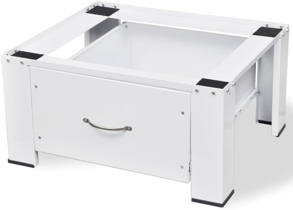 Amazon.com: vidaXL Washing Machine Pedestal, Washer and Dryer Stand ...
