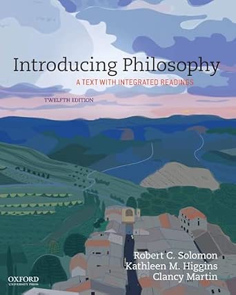 Amazon.com: Introducing Philosophy: 9780190939632: Solomon, Robert C ...