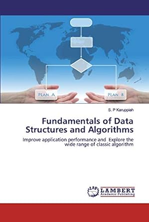 Fundamentals of Data Structures and Algorithms: Improve application ...