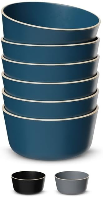 Amazon.com | KooK Soup Bowls, Ceramic Bowls, for Cereal, Rice, Pasta ...