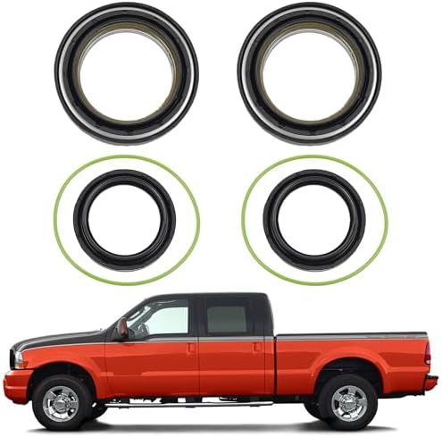 Amazon.com: Dasbecan Front Axle Knuckle Tube Front Oil Seal Set ...