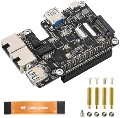 Waveshare PCIe to USB 3.2 Gen1 / 2.5G ETH/M.2 NVMe Adapter, Compatible ...