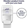 Amazon.com: PURELL ES4 Manual Hand Sanitizer Dispenser, White ...