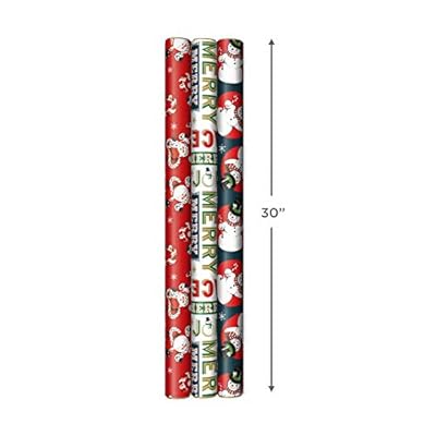 Hallmark Vintage Christmas Wrapping Paper Cut Lines Nepal | Ubuy