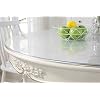 Amazon.com: FERCLA Clear Plastic Tablecloth Protector Round Table ...