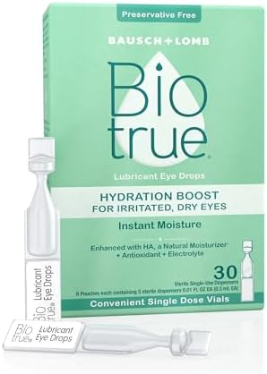 Amazon.com: Biotrue Hydration Boost, Preservative-Free Eye Drops for ...