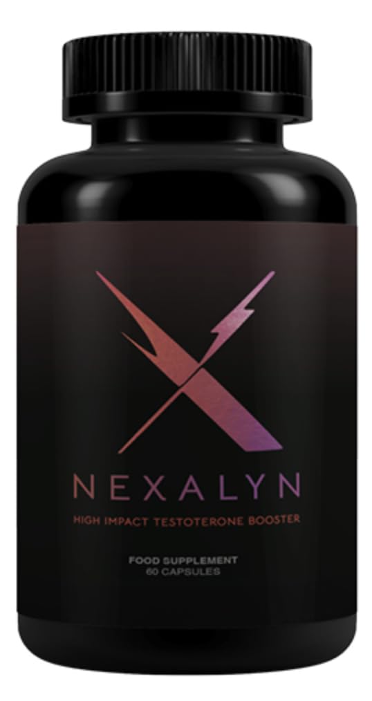 Nexalyn High Impact Testosterone Booster, 60 Capsules, 60 Servings ...