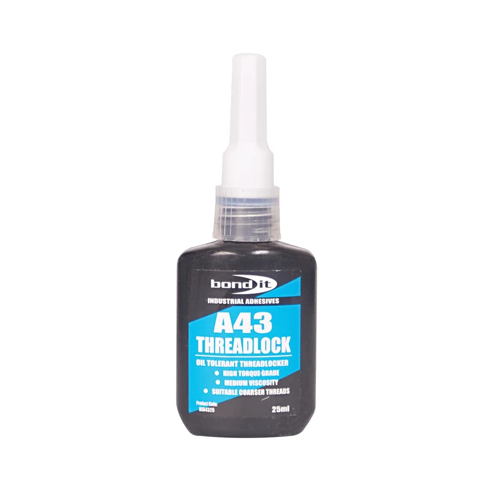 Bond-It A43 Threadlock 25ml - Blue medium strength anaerobic oil ...