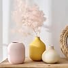 Amazon.com: Octdays Farmhouse Ceramic Vase Decor: Small Boho Vases Set ...