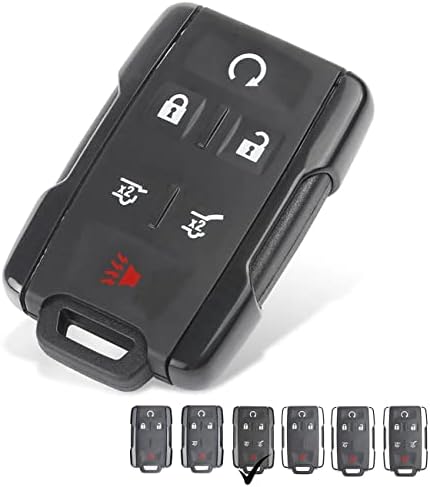 Amazon.com: Replacement Key Fob Case Fit for Chevy Tahoe Suburban GMC ...