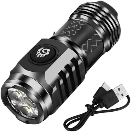 Zuimei Three-Eyed Monster Mini Flashlight - LED Torches Super Bright ...