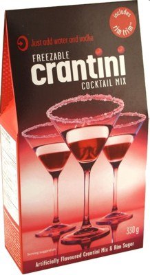 Amazon.com : Cobblestone Kitchens Crantini Freezable Cocktail Mix With ...
