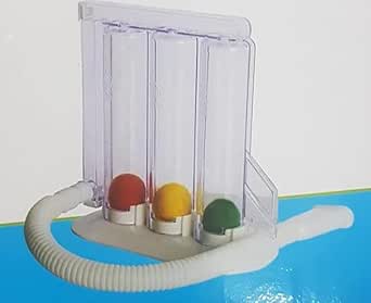 Spirometer/Respirometer / 3-Ball Exerciser / 3-Ball Lung Exerciser ...