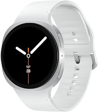 Samsung Galaxy Watch8 [AU Version], (Silver, Bluetooth, 40 mm) with ...
