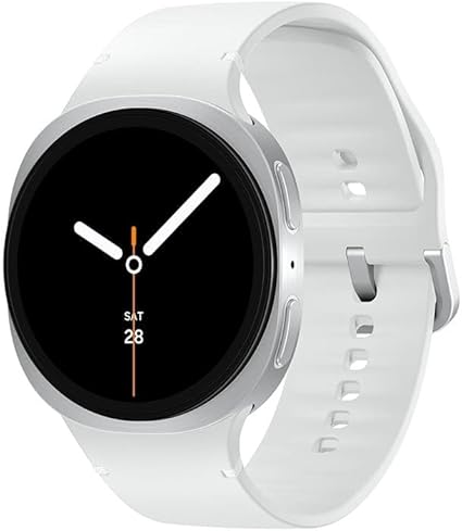 Samsung Galaxy Watch8 [AU Version], (Silver, Bluetooth, 40 mm) with ...