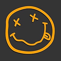 Nirvana Smiley Face Band Logo 110 Vinyl Decal Sticker, 53% OFF