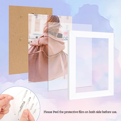 14Pack 4×6 Inch White Picture Frames Bulk 4 x 6 Photo Frames for Wall ...
