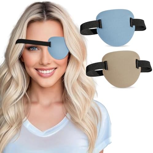 Amazon.com: RIKEYO 2 Pcs 3D Eye Patches for Adults and Kids, Adjustable ...
