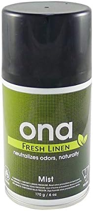 ONA Block Fresh Linen Fragrance - Odour Eliminator, Neutralise Odours ...