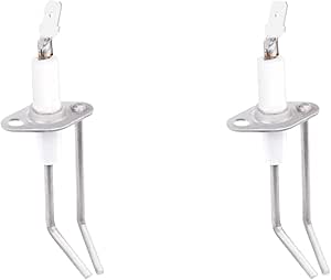 Jingzan 2 PACK 2-Prong Electrode Assembly, RV Water Heater Parts Compatible with Suburban 232258 ...
