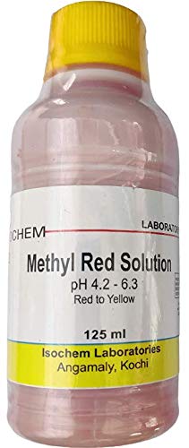 ISOCHEM Methyl Red Solution (125ML) : Amazon.in: Industrial & Scientific