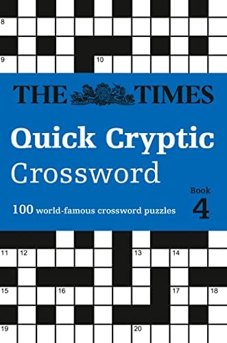 The Times Quick Cryptic Crossword Book 4: Amazon.co.uk: The Times Mind ...