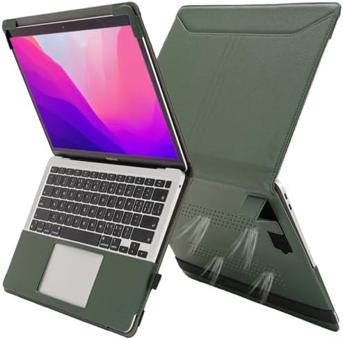 Amazon.com: TYTX Compatible with MacBook Air 13 Inch Case, PU Leather ...