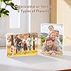 Amazon.com - ESSDIAR 4x6 Inches Acrylic Picture Frame,Clear ...