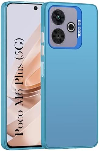 Jkobi Hard Back Cover Case for Poco M6 Plus 5G (Velvet Touch ...