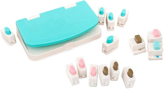 Amazon.com: We R Memory Keepers Punch Board Bundle-Planner Punch, 15 Piece