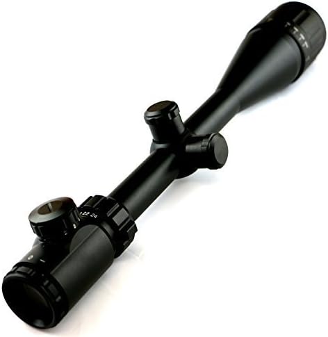 Amazon.com : Optics Hunting Rifle Scope 6-24x50 AOE with Free Mounts ...