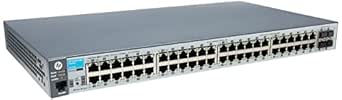 Amazon.com: HP J9775A 2530-48g 48 Port Managed Switch w/Rack Ears ...