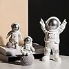 Amazon.com: Spaceman Statue Astronaut Figurine Resin Spaceman Model ...