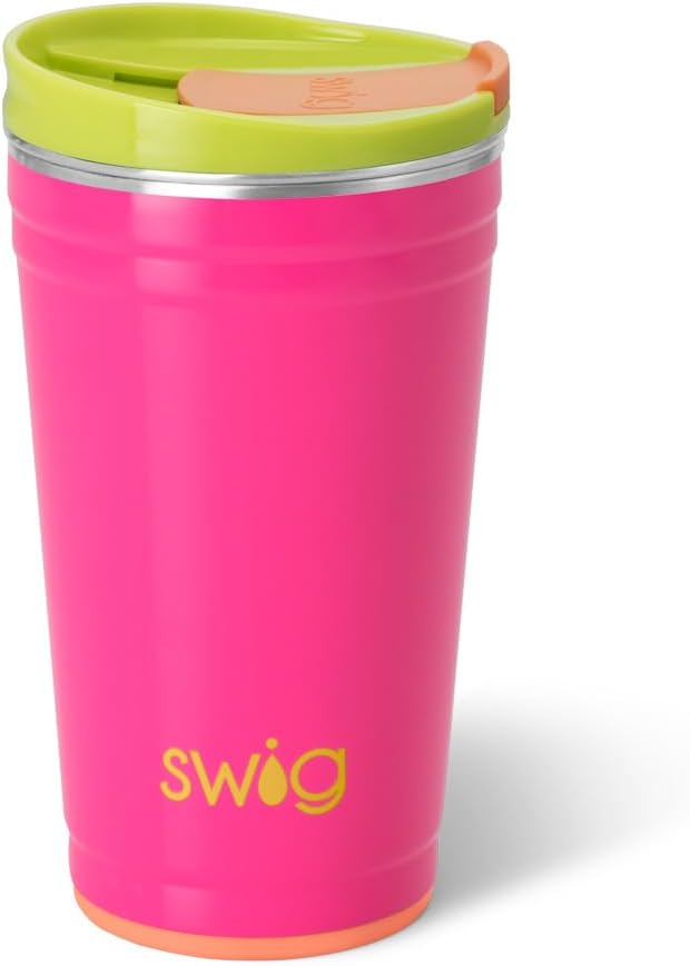 Amazon.com | Swig Life 24oz Party Cup, Stackable Insulated Travel ...