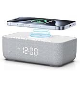 Amazon.com: REACHER Alarm Clock Radio, Alarm Clock for Phone/iPhone ...