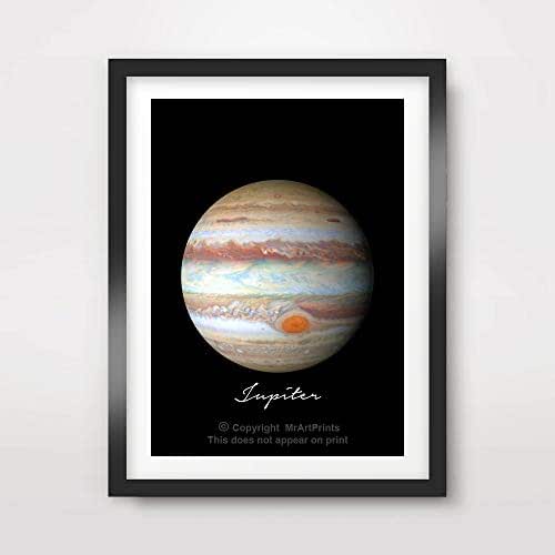 Amazon.com: PLANET JUPITER ART PRINT Poster Home Decor Outer Space ...