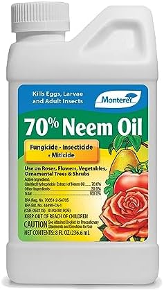 Amazon.com: Monterey 70% Neem Oil - Organic Gardening Fungicide ...