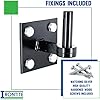 IRONTITE® 2 Pack Heavy Duty Gate Hinges, 19mm Gate Hooks On Plate, to ...