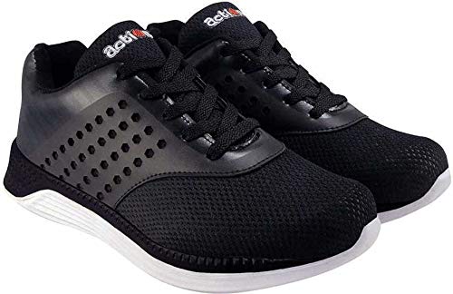 Action Synergy Men's Sport Running Shoes 7227 Black : Amazon.in: Shoes ...