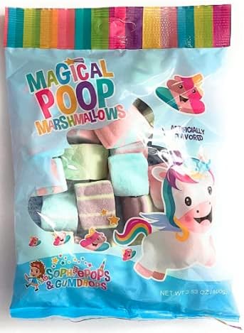 Amazon.com: YLC Magical Poop Marshmallows, Set of 2, 3.53 oz Each ...