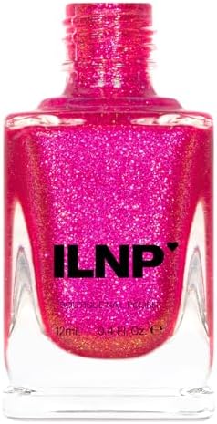 Amazon.com : ILNP Petals - Radiant Magenta Shimmer Nail Polish : Beauty ...