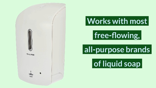Watch Alpine Industries Manual Aspen Soap Dispenser - ADA Approved ...
