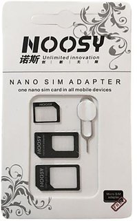 Nossy 4 in 1 SIM Card Adapter Kit : Amazon.in: Electronics