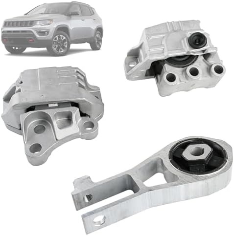 Amazon.com: A-Premium 3PCS Engine Motor Mount and Transmission Mount Set Compatible with Jeep ...