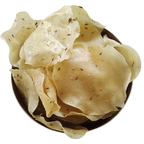 Rice papad chawal ke papad Homemade Special Jeera And Rice Papad 300 ...