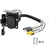 Amazon.com: MECMO Multi-Tow 7-Way Blade and 4-Way Flat Vehicle-Side ...