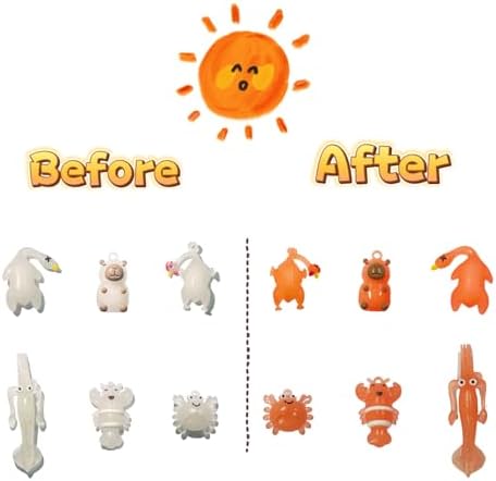 Amazon.com: UV Color Changing Animal Pendant - 6PCS Funny Car Hanging ...